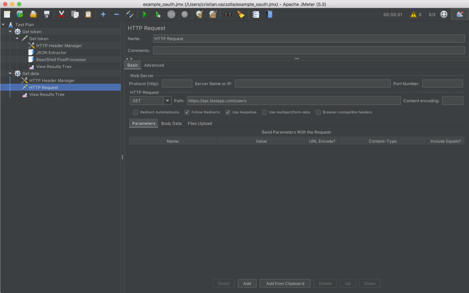 How to Test OAuth Secured APIs and Apps using JMeter