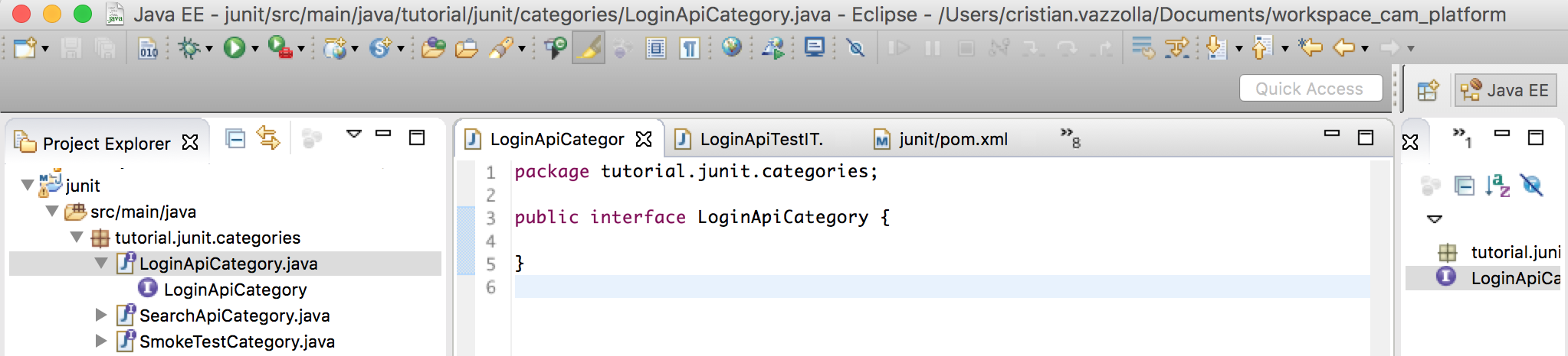 Structuring Integration Tests Using Junit Categories By Features Api Or Type Of Tests Cloud